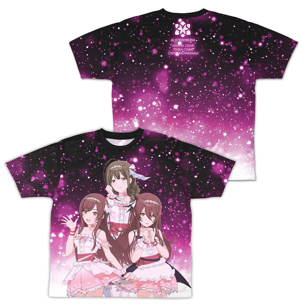 Anime The Idolmaster Shiny Colors Double-sided Full Graphic T-shirt 283 ...
