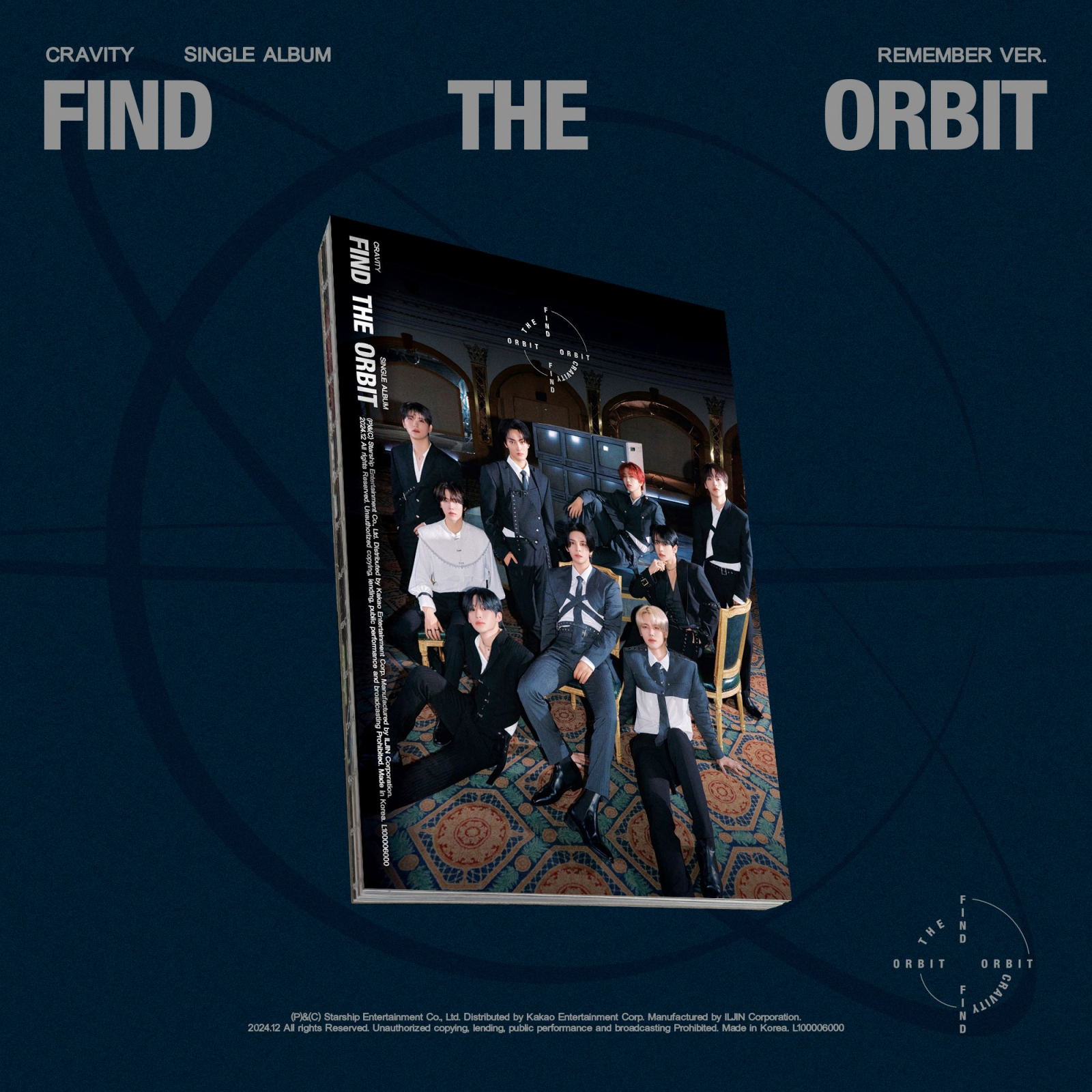 CRAVITY - FIND THE ORBIT / Single Album (REMEMBER ver.) (CRAVITY 크래비티)