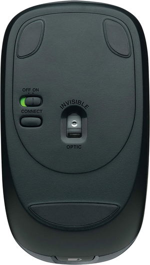 Logitech M557 Bluetooth Mouse (Gray) for Laptop, Desktop