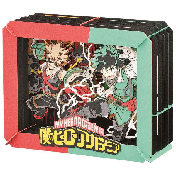 My Hero Academia Paper Theater PT-160X Midoriya Izuku & Bakugo Katsuki