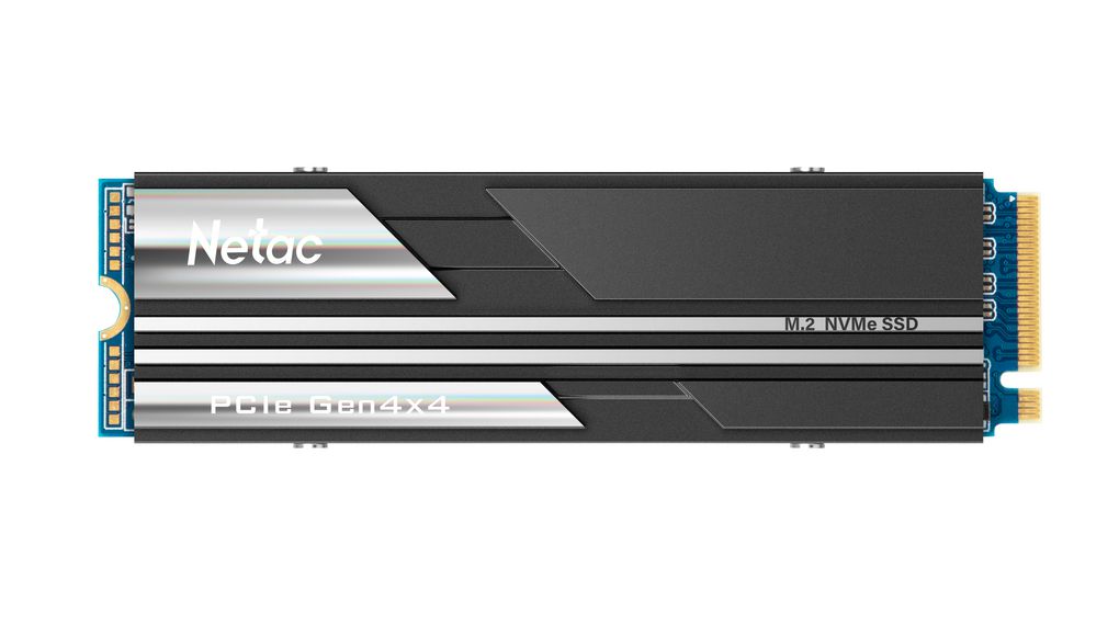 Netac NV5000 500GB M.2 2280 SSD – PCIe Gen4x4 with Heatsink for PC, Laptop