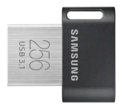 Samsung FIT Plus USB Flash Drive, 256GB for Laptop, Desktop, MacBook