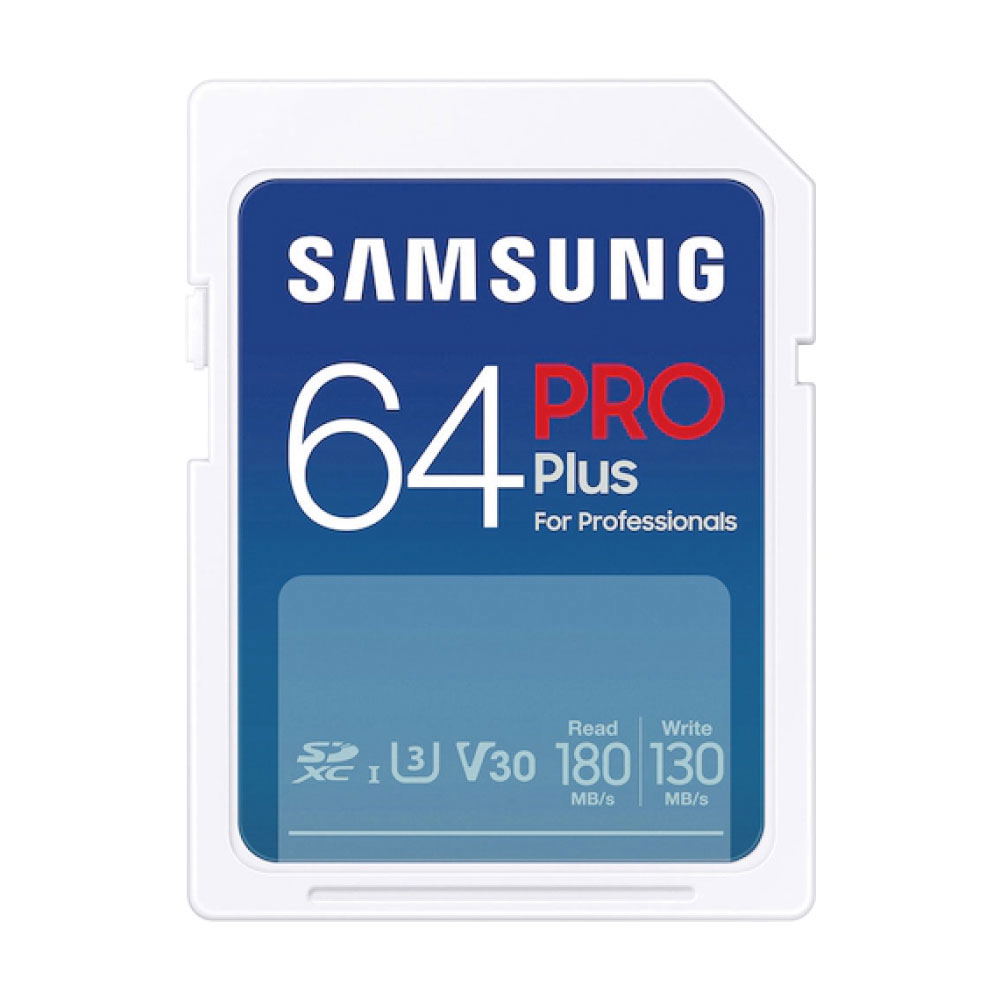Samsung PRO PLUS SDXC Card, 64GB