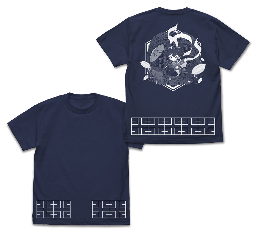 TV Anime Sakuna: Of Rice And Ruin T-shirt (Indigo | Size XL)