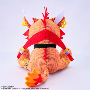 Final Fantasy VII Remake Knitted Plush Red XIII (Re-run)