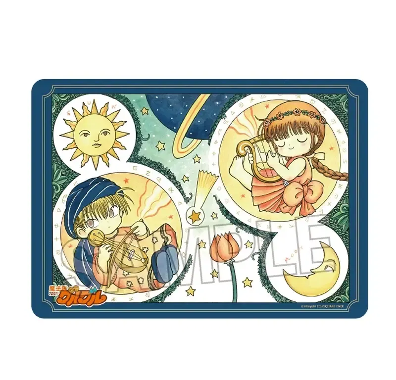 Magical Circle Guru Guru Illustration Play Mat Next Turn Nike & Kukuri ...