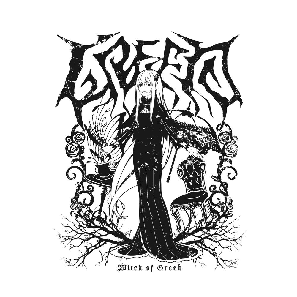 Re:ZERO -Starting Life In Another World- Witch Of Greed Echidna T-shirt ...