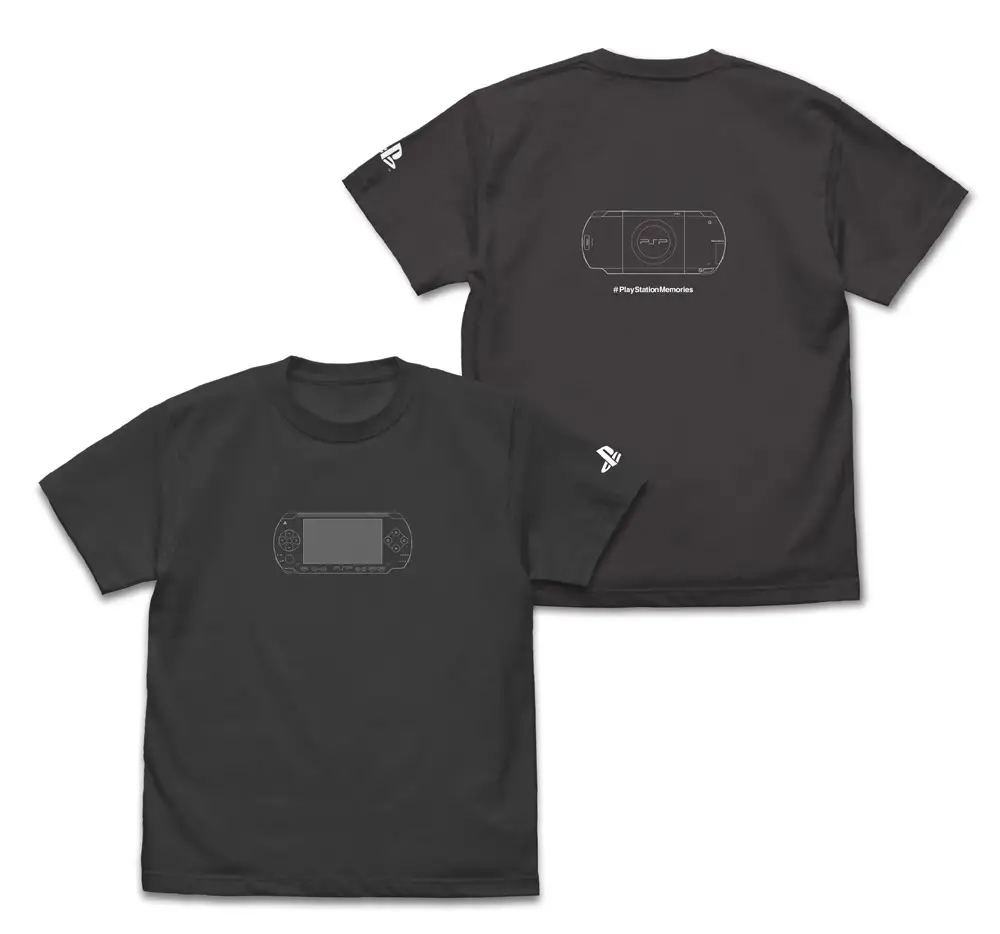 PlayStation - T-shirt For PSP™ (PlayStation™Portable) (Sumi | Size M)
