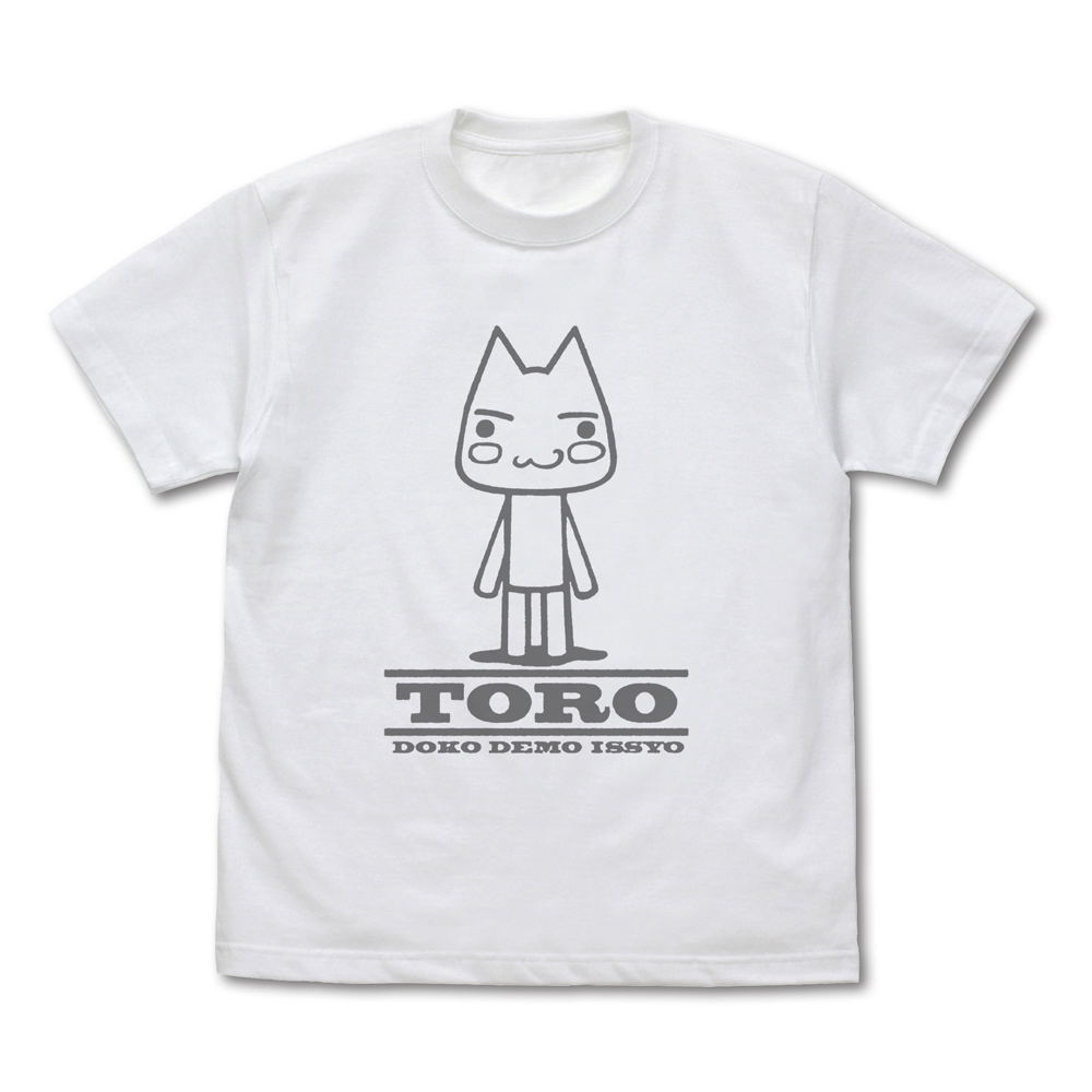 Doko Demo Issyo - Toro Vintage T-shirt (White | Size S)