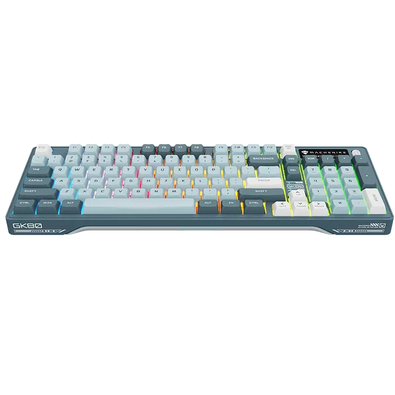 Machenike GK80 Mechanical Keyboard B97W Dark Green (Venus Switch) for ...