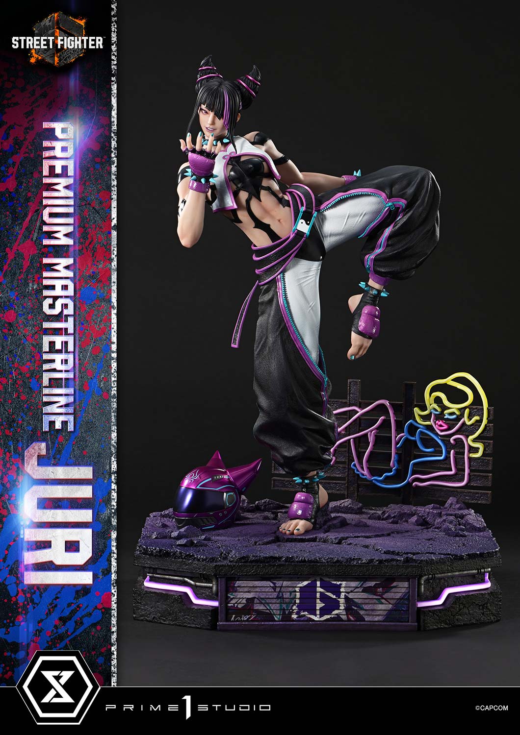 Premium Masterline Street Fighter 6 1/4 Scale Statue: Juri