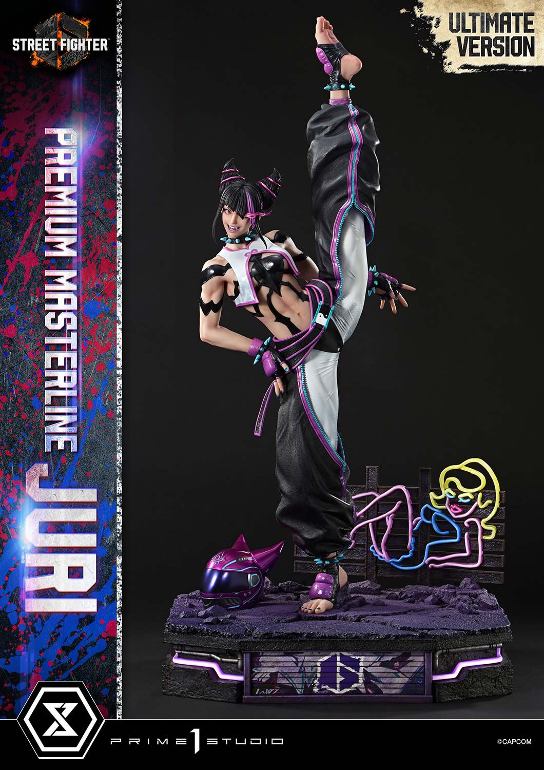 Premium Masterline Street Fighter 6 1/4 Scale Statue: Juri Ultimate Version