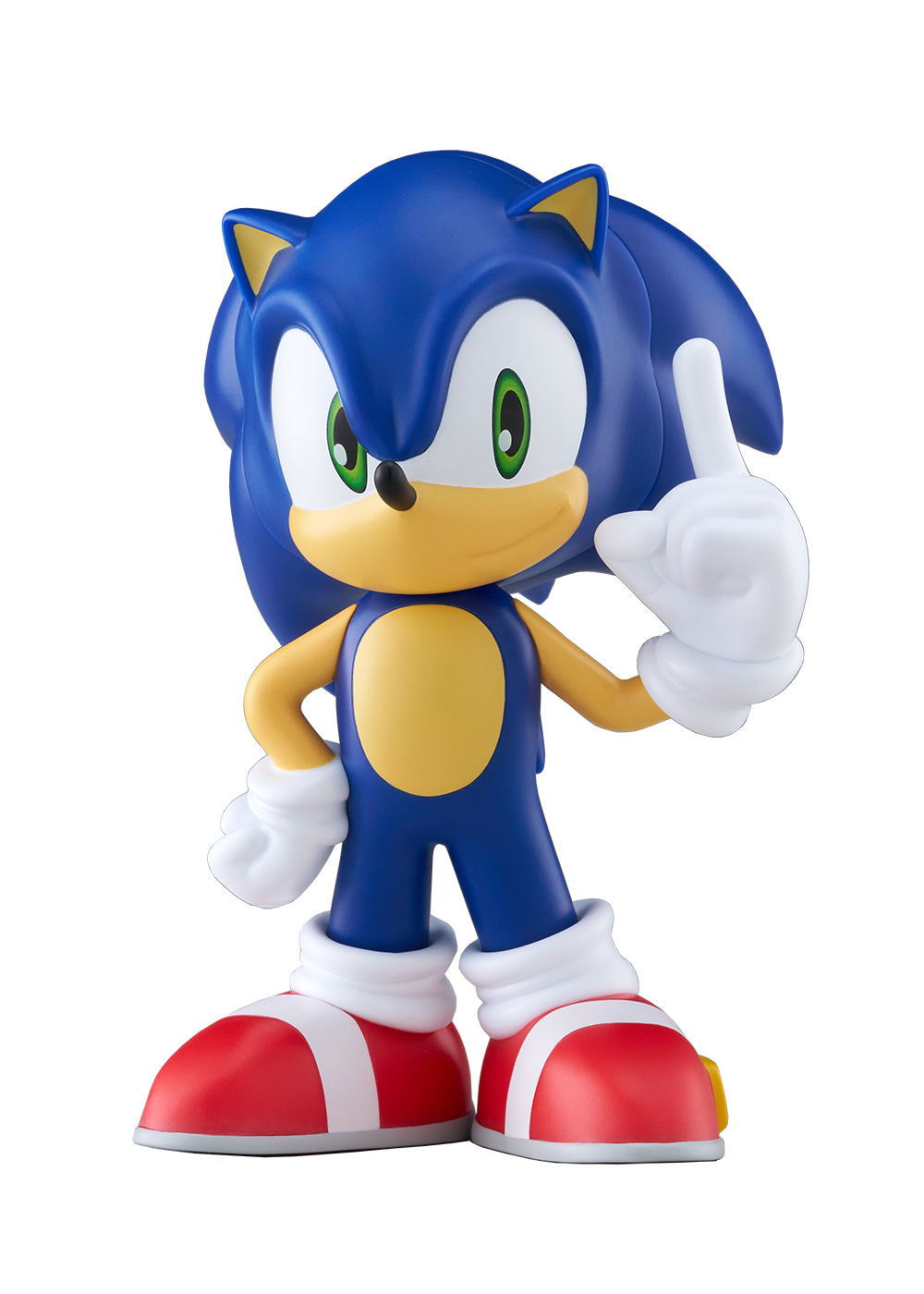 SoftB Half Sonic the Hedgehog Pre-Painted Figure: Sonic the Hedgehog