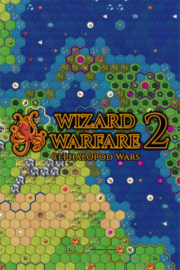 Wizard Warfare 2: Cephalopod Wars STEAM digital for Windows