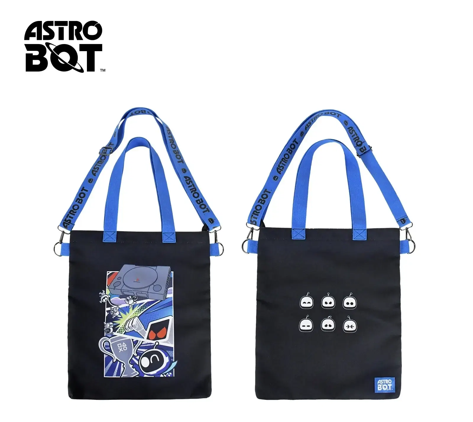 Astro Bot Canvas Bag