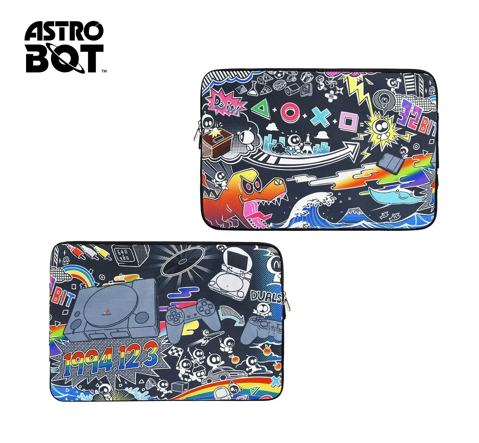 Astro Bot Laptop Sleeve (PS1 Section Mural)