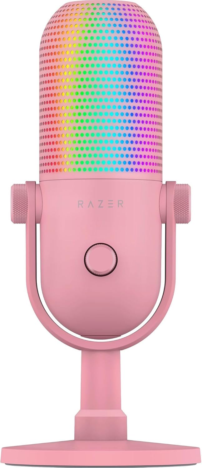 Razer Seiren V3 Chroma USB Microphone (Quartz)