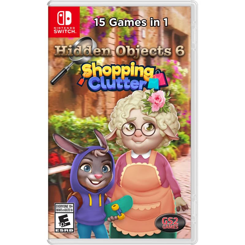 Hidden Objects 6: Shopping Clutter for Nintendo Switch, Nintendo Switch 2