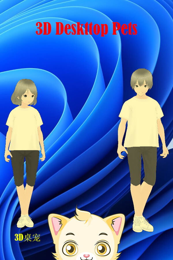 3D Desktop Pets STEAM digital for Windows