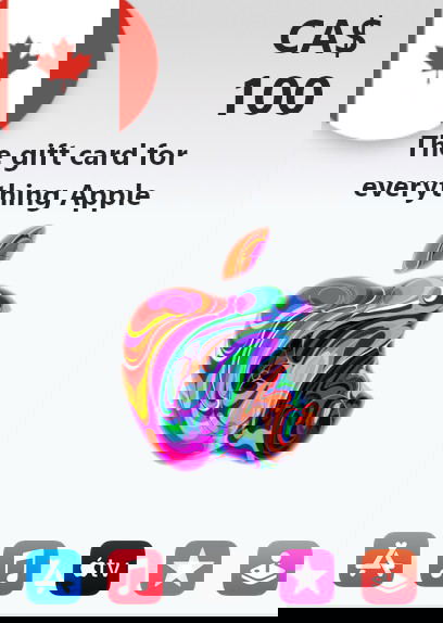 Apple Gift Card 100 CAD | Canada Account digital