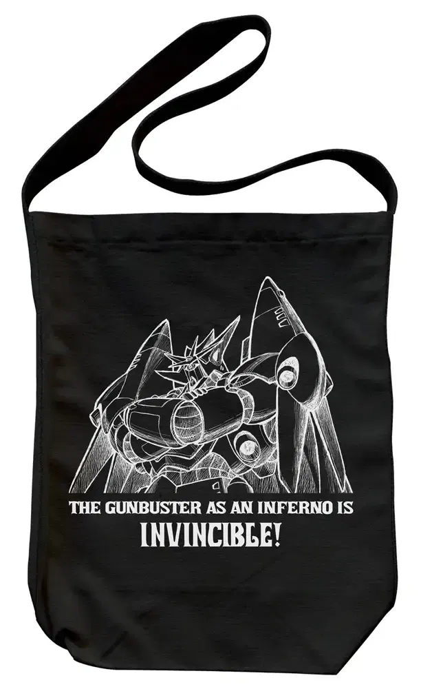 Gunbuster - Gunbuster Shoulder Tote Bag Koichi Ohata Ver. (Black)
