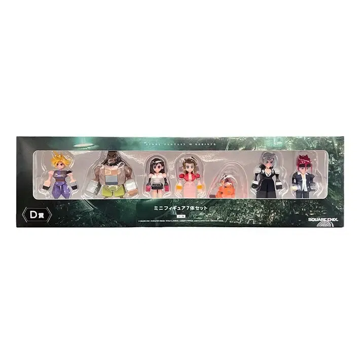 Final Fantasy VII Rebirth Polygon Mini Figures (Set of 7 Pieces)