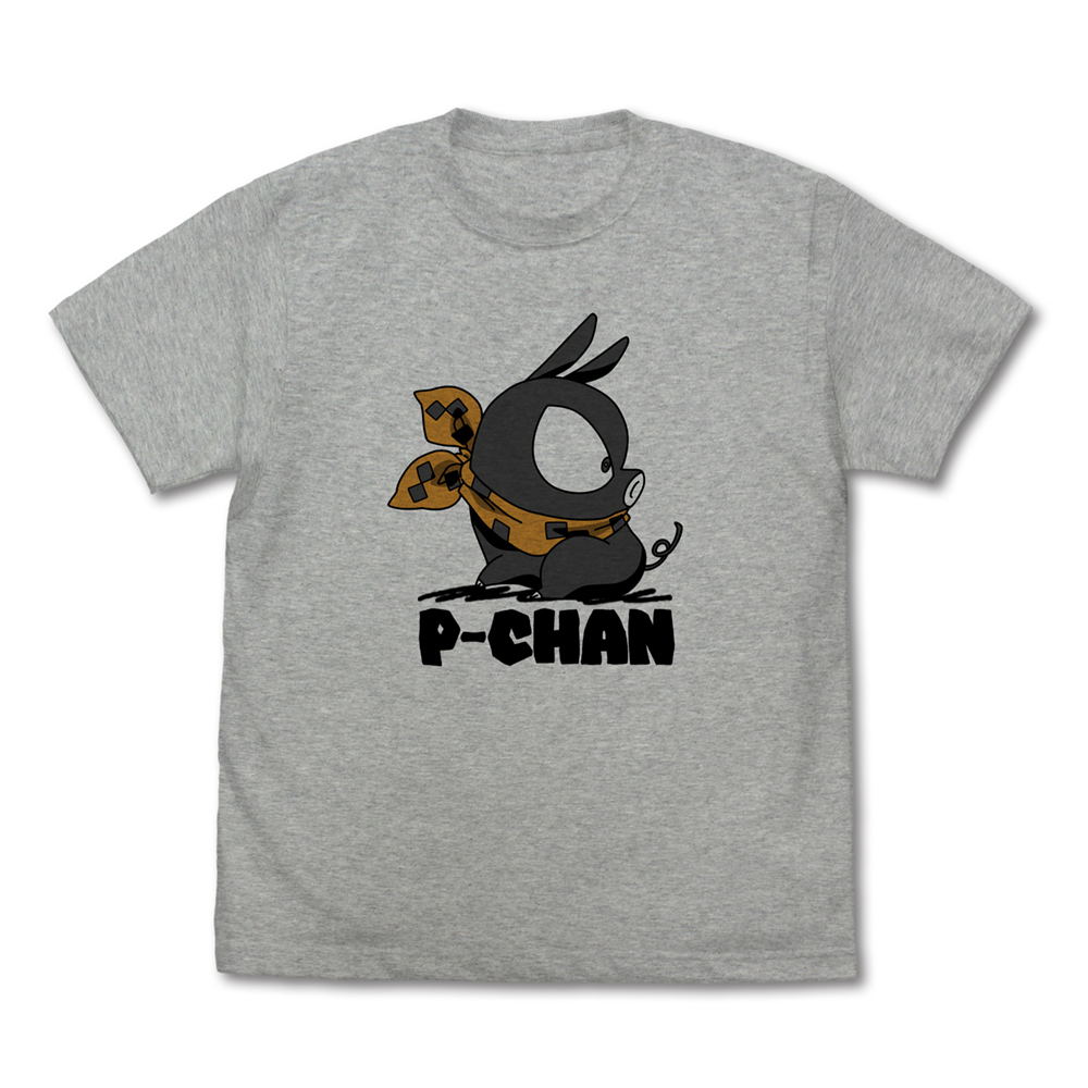 Ranma 1/2 - Pig P-chan T-shirt (Mix Gray | Size XL)