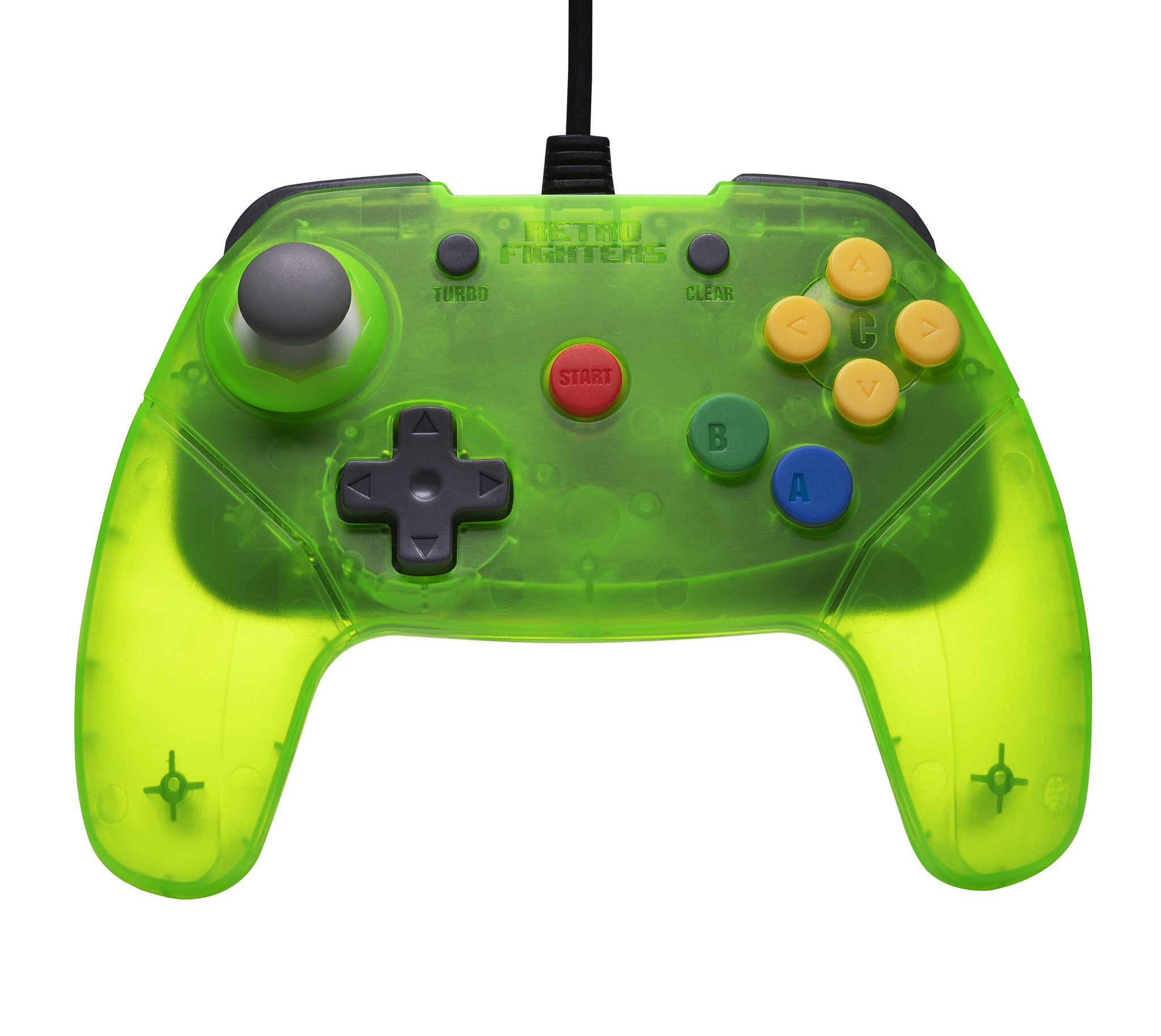 Brawler64 Color Edition V2 Wired Retro Controller for Nintendo 64 ...