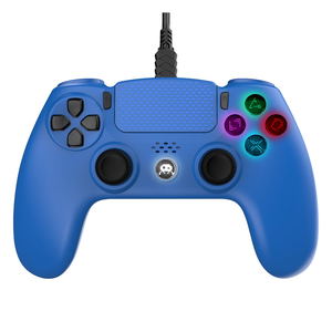 Freaks And Geeks Wired Controller for PS4 (Blue) for PlayStation 4