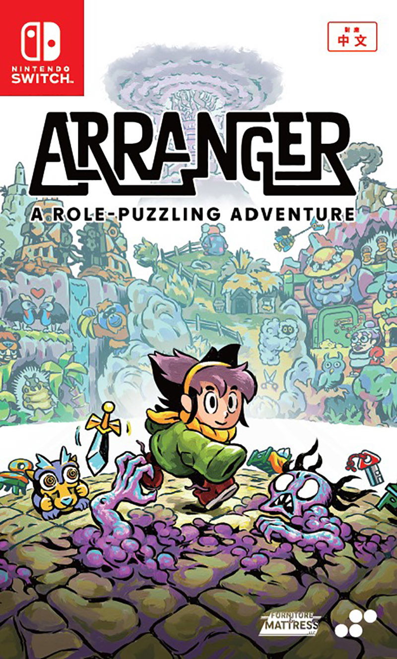 Arranger: A Role-Puzzling Adventure (Multi-Language) (Cover - English) for Nintendo Switch ...