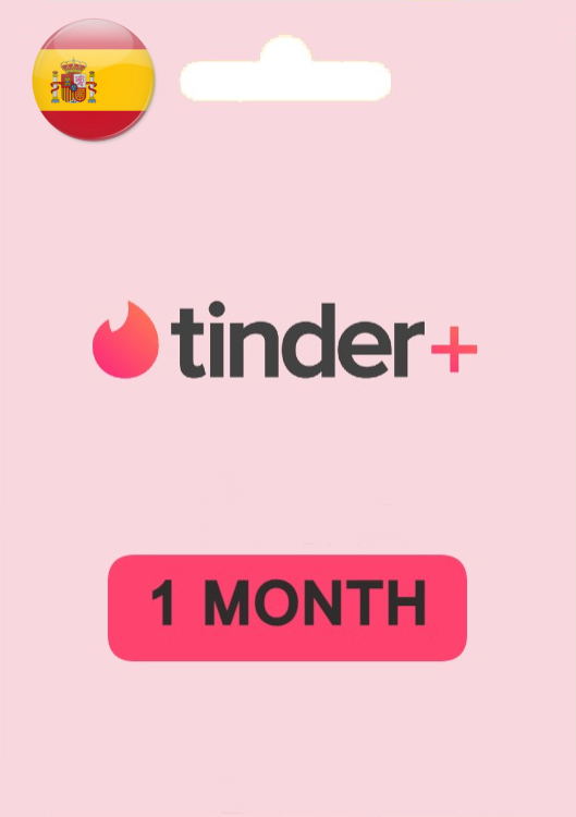 Tinder Plus 1 Month Subscription | Spain Account digital