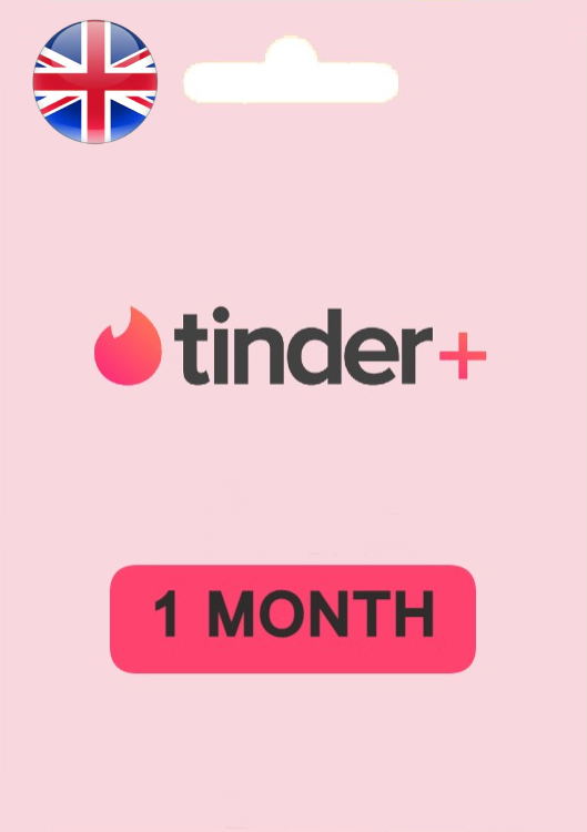Tinder Plus 1 Month Subscription | UK Account digital