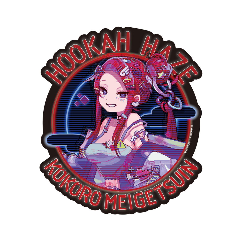 Hookah Haze Kokoro Meigetsuin Outdoor Sticker