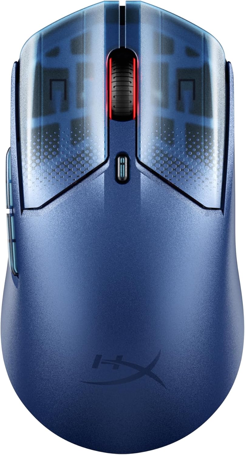 HyperX Pulsefire Haste 2 S Wireless Gaming Mouse (Navy) for Laptop, Desktop