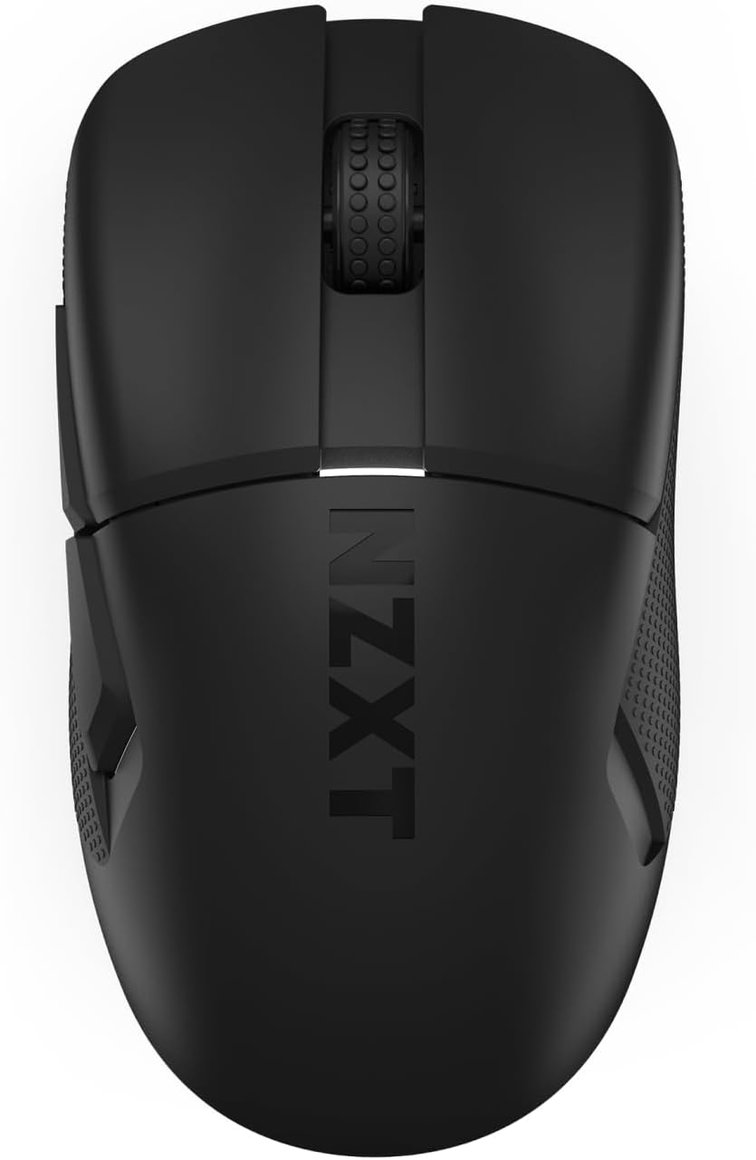 NZXT Lift Elite Wireless Mouse (Black) for Laptop, Desktop
