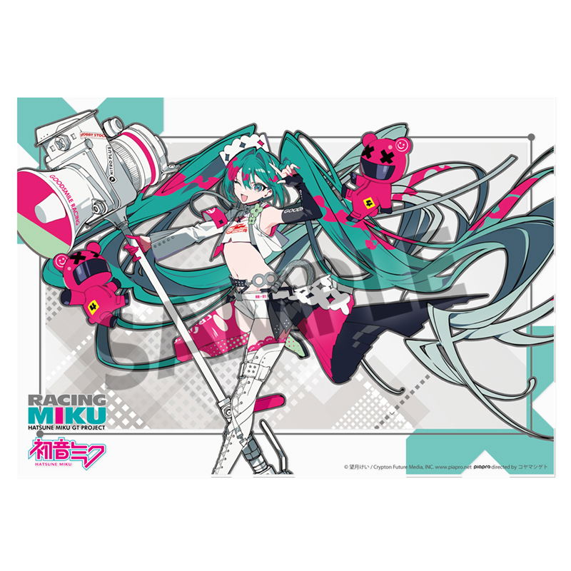 Racing Miku 2025 Key Visual 2 Ver. Visual Acrylic Plate