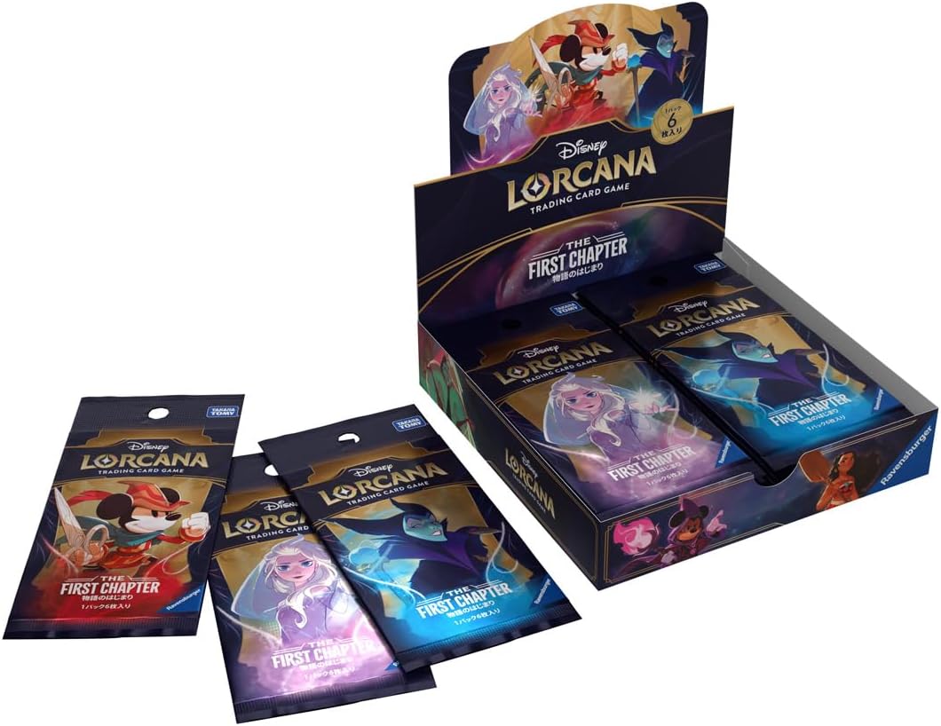 Disney Lorcana TCG (Japanese Ver.) Booster Pack The First Chapter (Set of 16 Packs) (Re-run)
