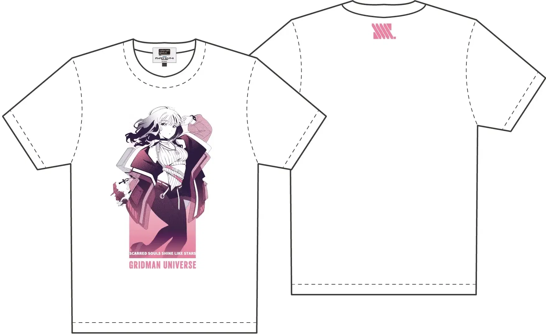 Gridman Universe Dreamy Divas Ver. T-shirt (A) Minami Yume (Size M)