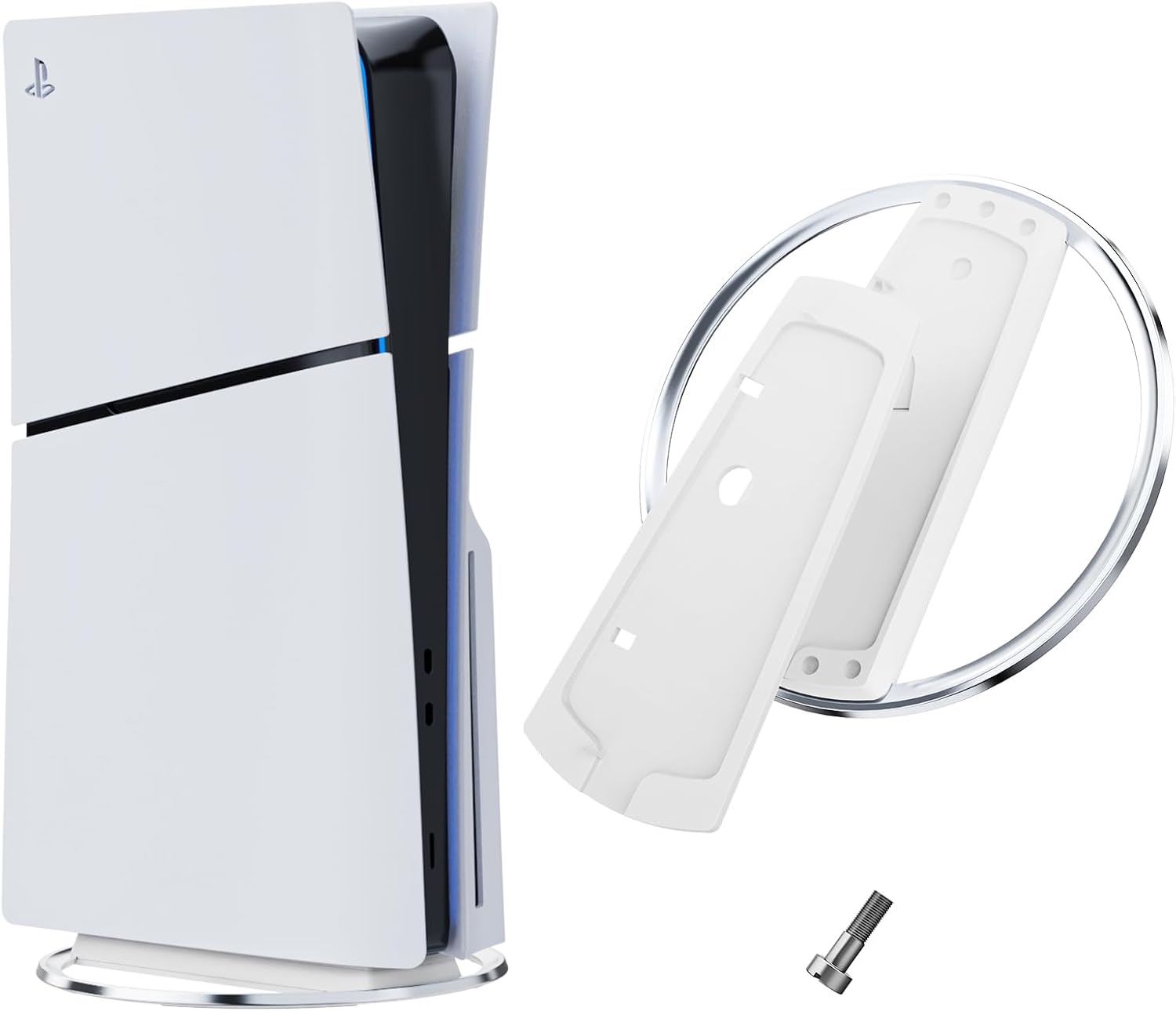 PlayStation 5 Slim Vertical Stand (White) for PlayStation 5 Slim