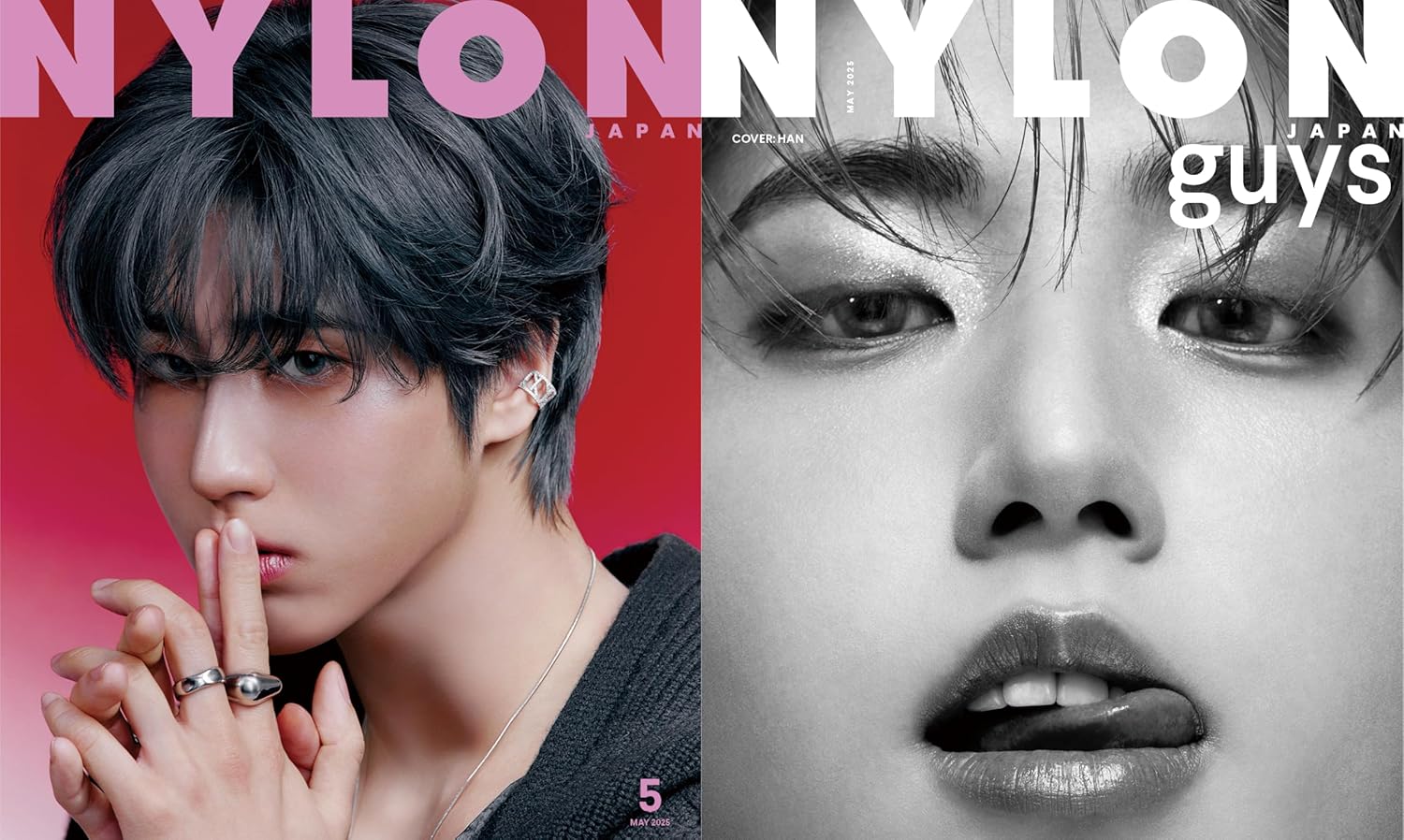 Nylon Japan May 2025 Issue [Cover] Stray Kids: Han