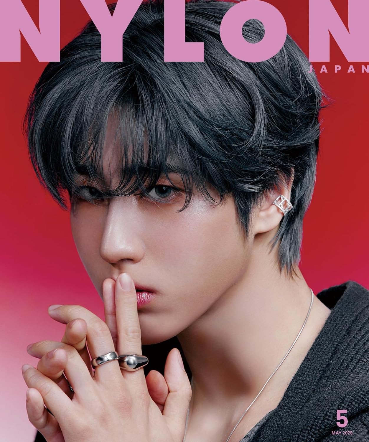 Nylon Japan May 2025 Issue [Cover] Stray Kids: Han