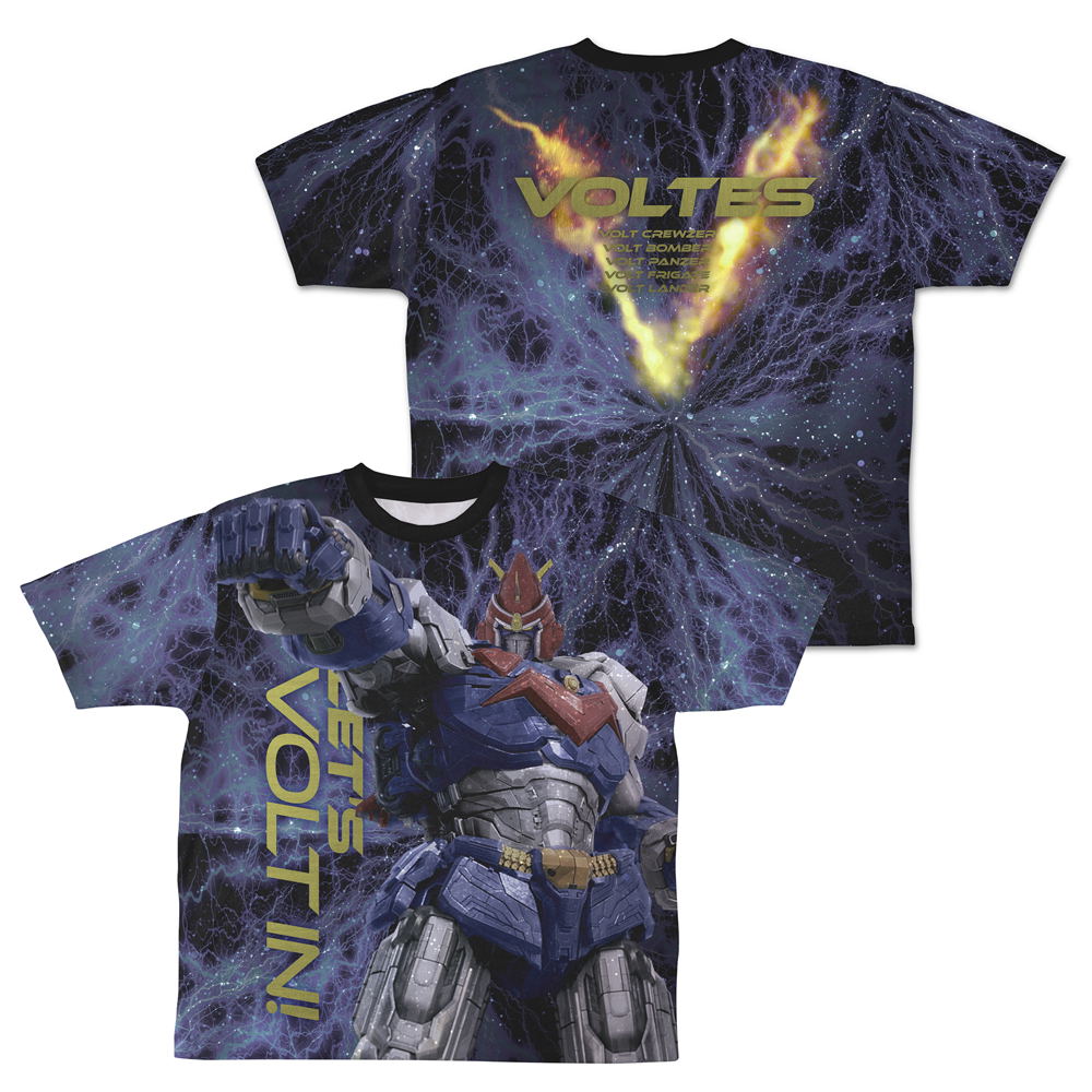 Voltes V Legacy Double-sided Full Graphic T-shirt (Size M)