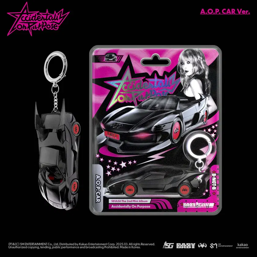 SEULGI - Accidentally On Purpose / 2nd Mini Album (A.O.P. Car Ver.)(Limited Edition)(Smart Album ...