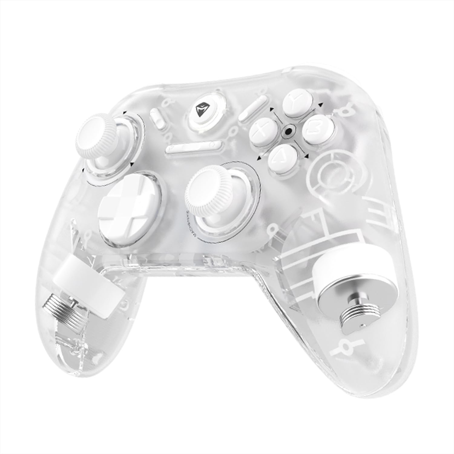 Machenike G1 Pro Tri-Mode Wireless Gaming Controller (White) for ...
