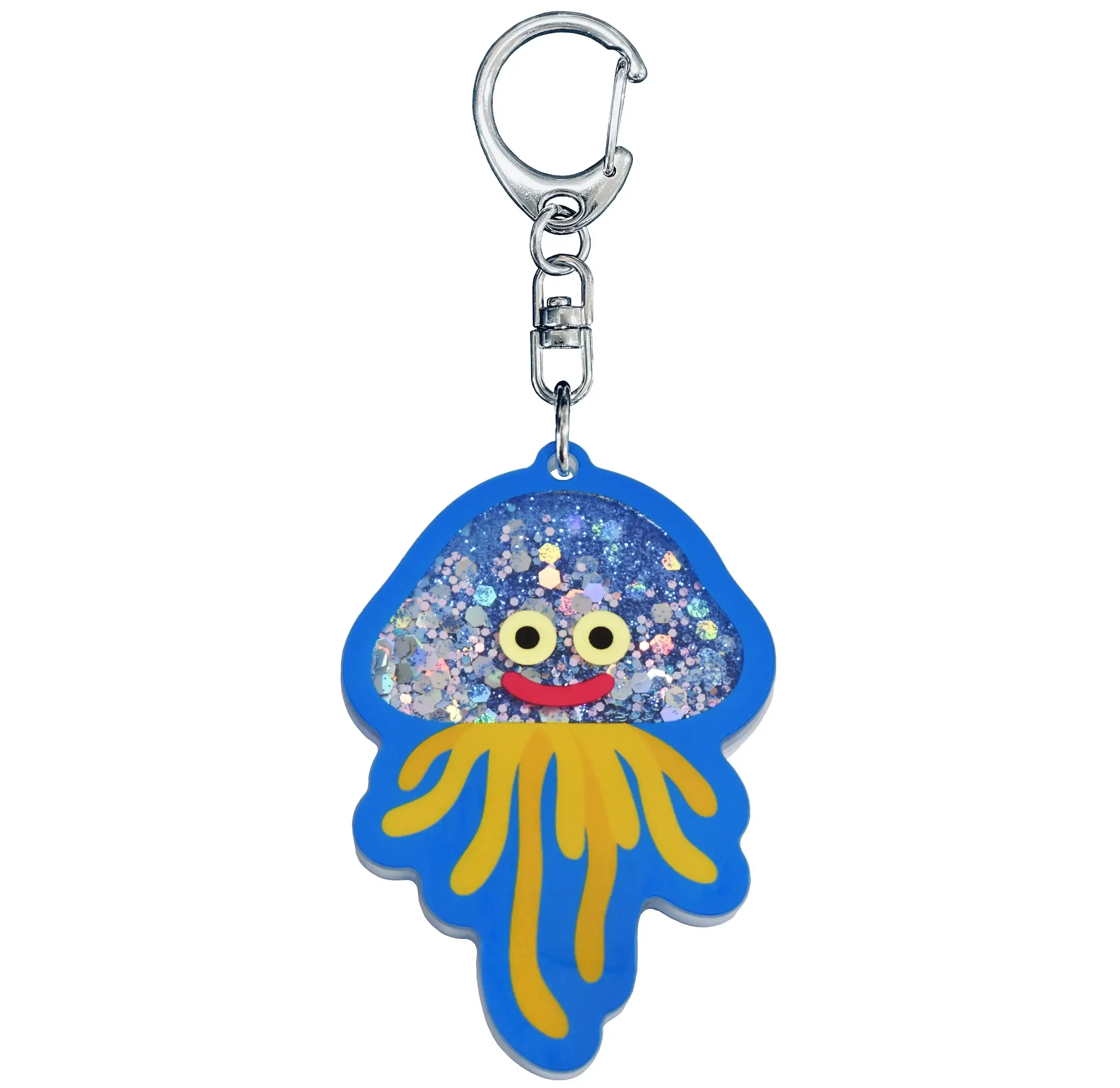 Dragon Quest Smile Slime Lame De Kirakira! Key Chain Healslime