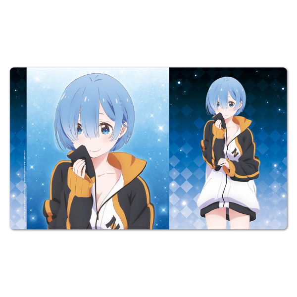 Re:Zero Kara Hajimeru Isekai Seikatsu Character Rubber Mat Rem Subaru's ...