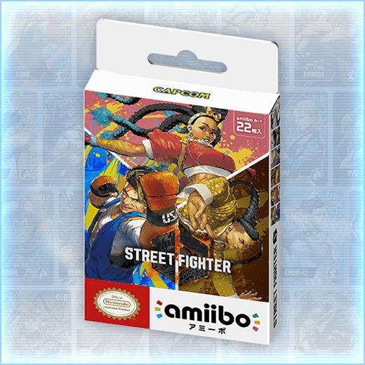 Amiibo Cards Street Fighter 6 Starter Set for Nintendo Switch 2
