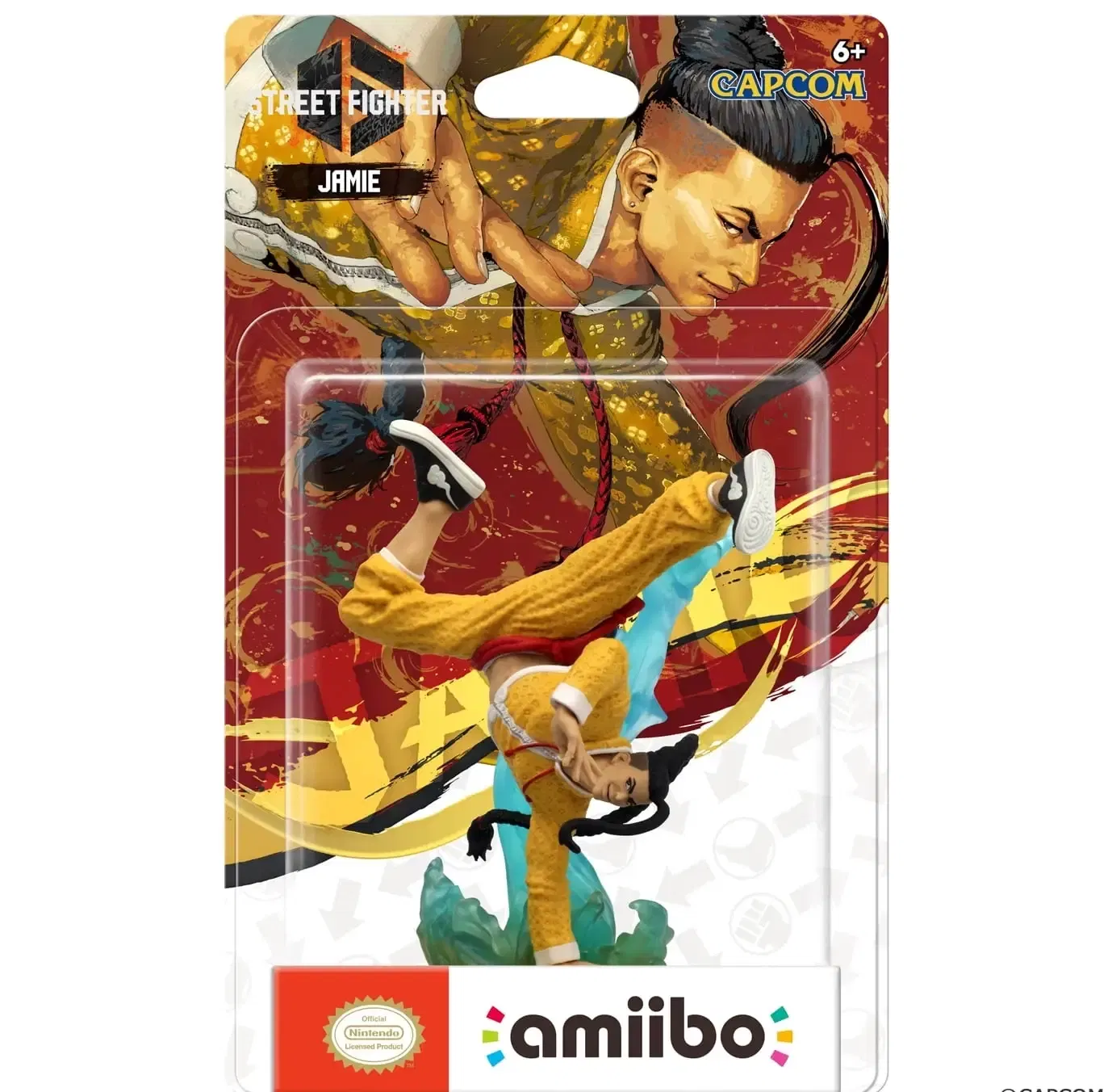 amiibo Street Fighter 6 Series Figure (Jamie Siu) for Nintendo Switch 2