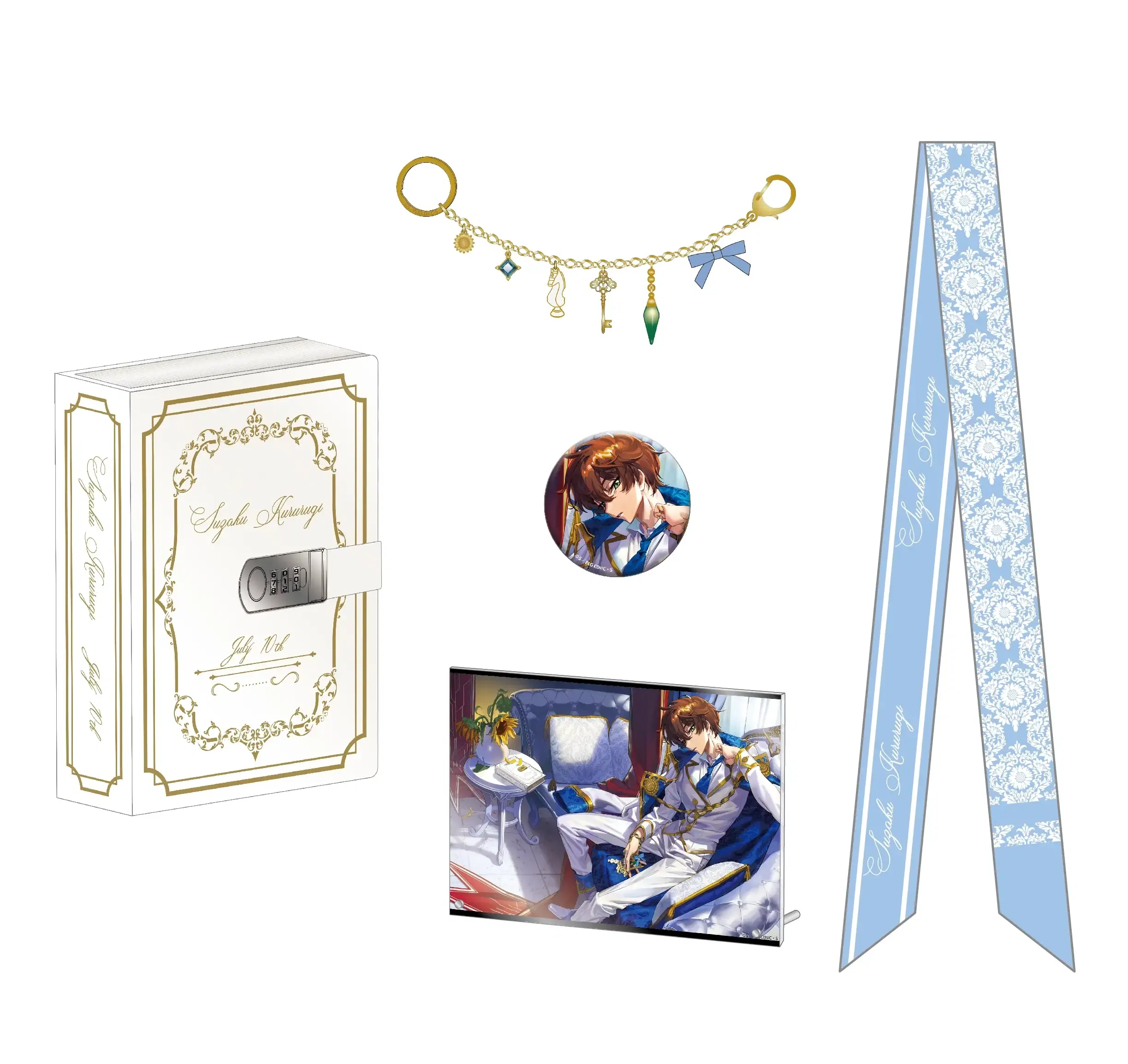 Code Geass Lelouch Of The Rebellion Suzaku Special Birthday Box -July 10th-