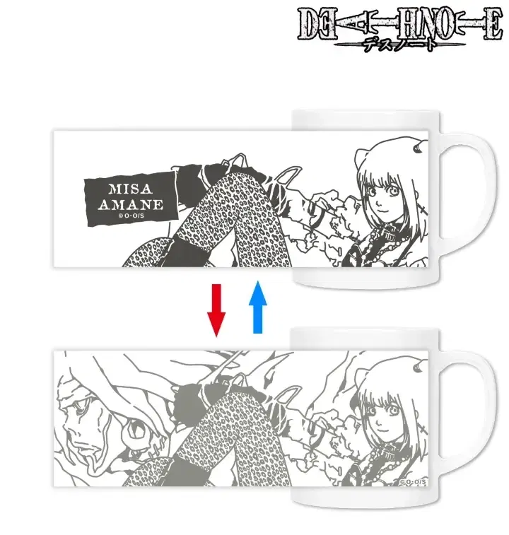 Death Note Amane Misa & Rem Changing Mug